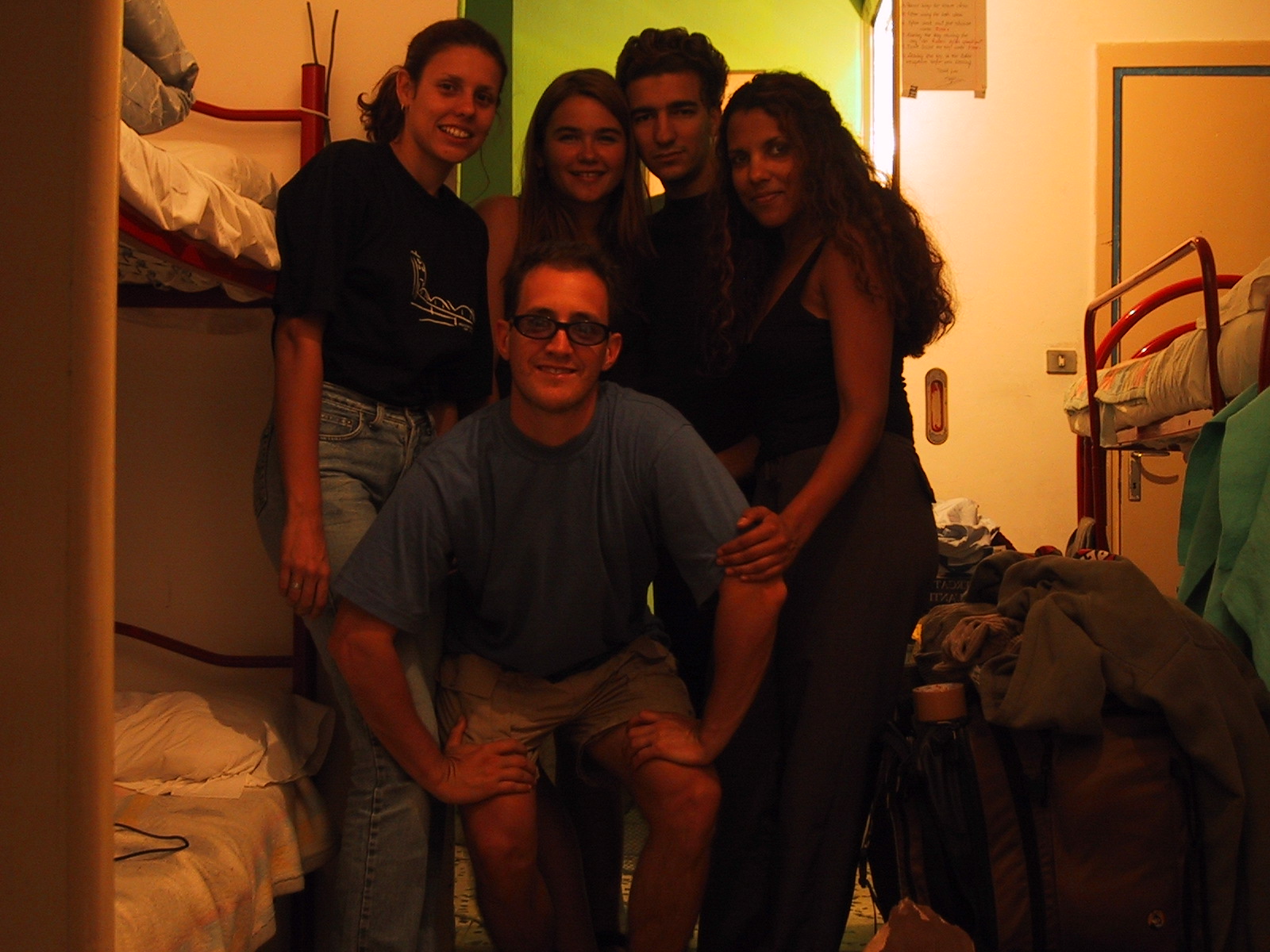 Party time with the hostel gang